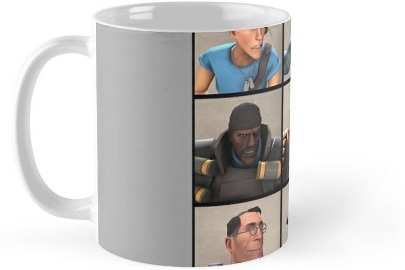 Shopsmeade Tf2 Blu Team Portraits | Engineer #34474 Ceramic Coffee Mug ...