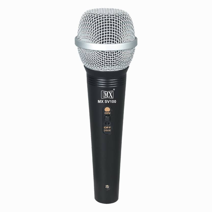 MX Multi-Purpose Dynamic Mic Cardioid Vocal with XLR-1/4" Cable SV-100 ...