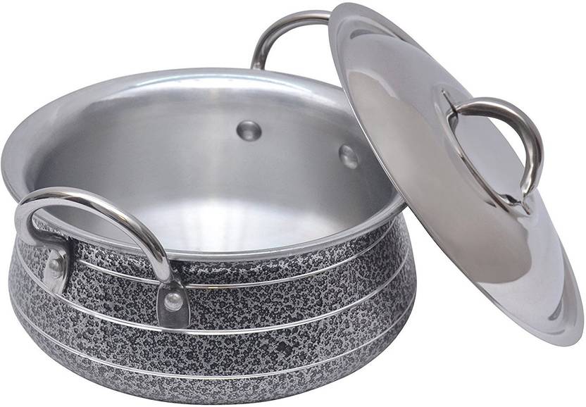 JVS Aluminium Handi 3 Ltr with Lid Handi 3 L with Lid Price in India ...