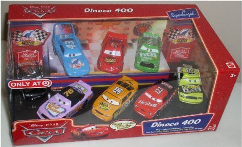 MATTEL Disney Pixar Cars Dinoco 400 Cars Collector Set - Disney Pixar ...
