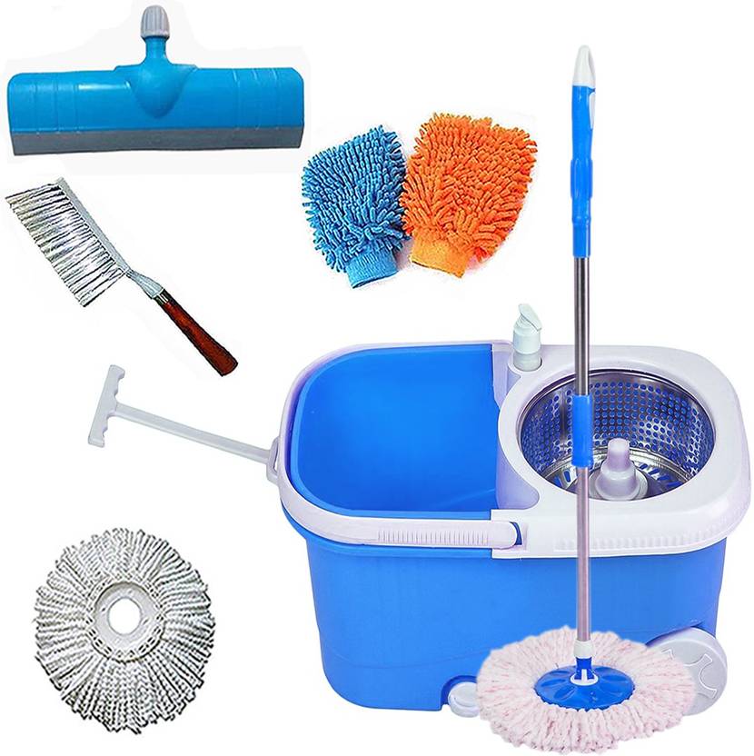 V-MOP SPINING-N-CLEANING MOP-A1 Mop Set, Floor Wiper, Cleaning Brush ...