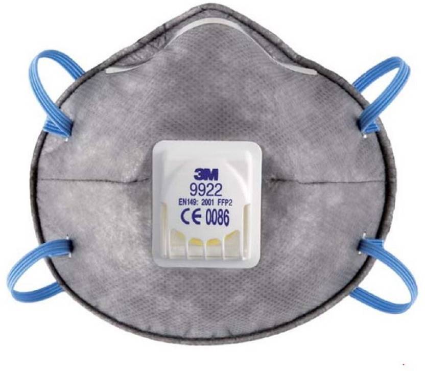 3M N95 Pollution Mask with carbon filter 9922 N95 Price in India - Buy ...