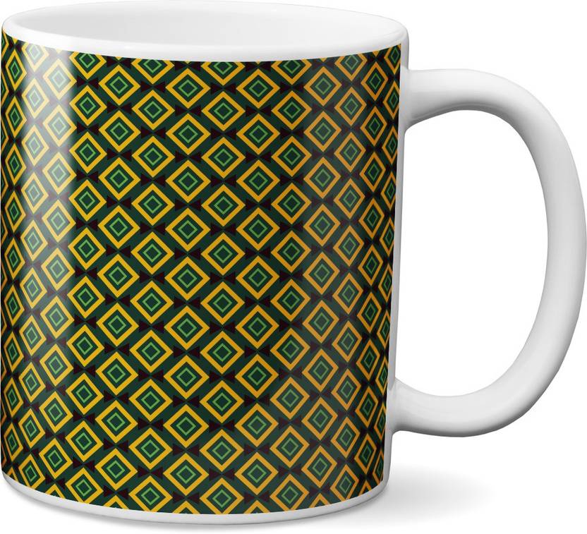 Vogally Ceramic Triangle Tile Ceramic Coffee Mug Price in India - Buy ...
