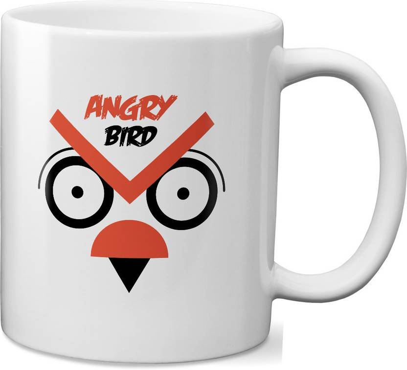 Vogally Funny Angry Bird Ceramic Coffee Mug Price in India - Buy ...