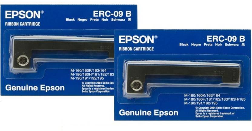 Epson ERC 09 B Twin Black Ink Cartridge - Epson : Flipkart.com