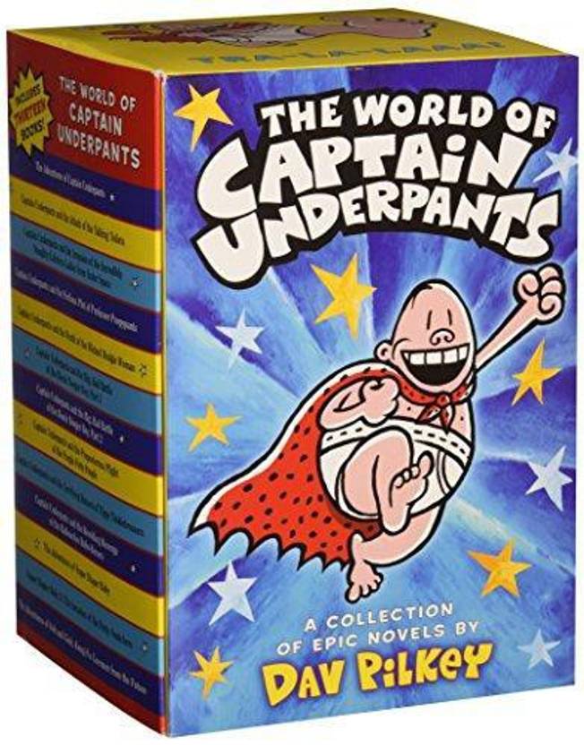 Captain Underpants Set Of 11 Books Buy Captain Underpants Set Of 11 Books By Captain