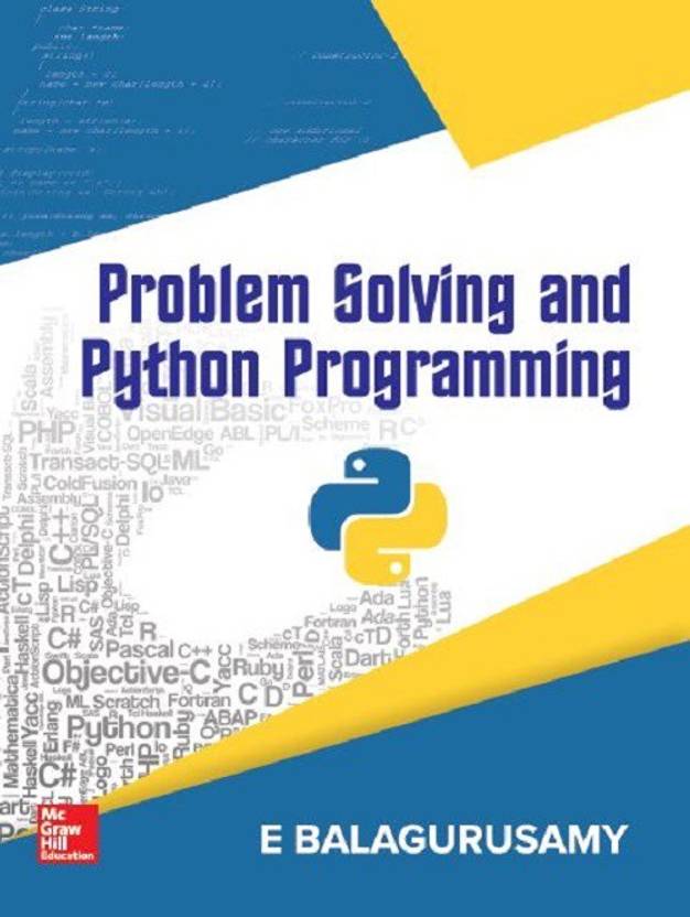 Problem Solving And Python Programming Buy Problem Solving And Python