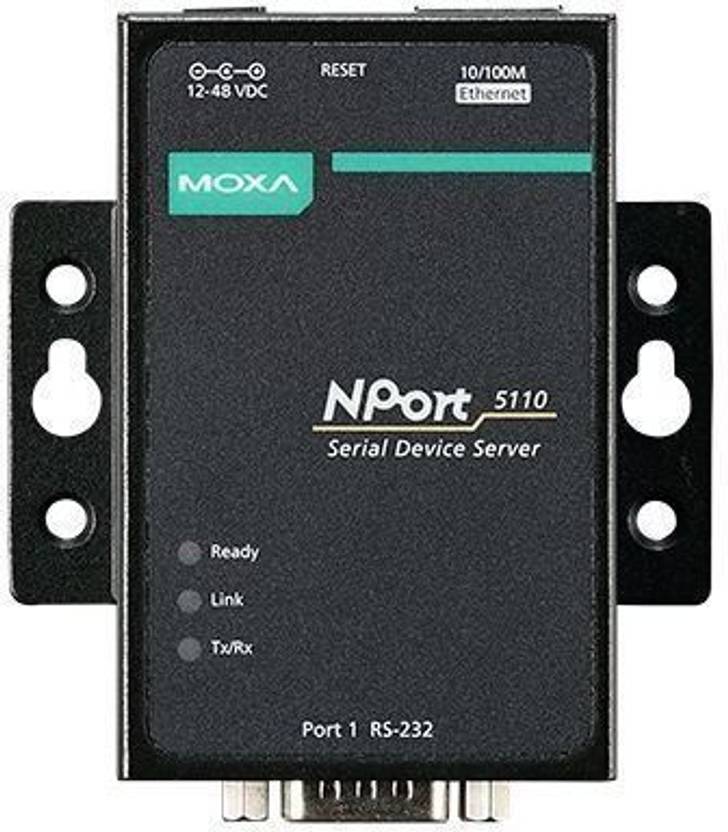 Nport 5130a Moxa 1 Port Rs422485 Serial Ethernet Device