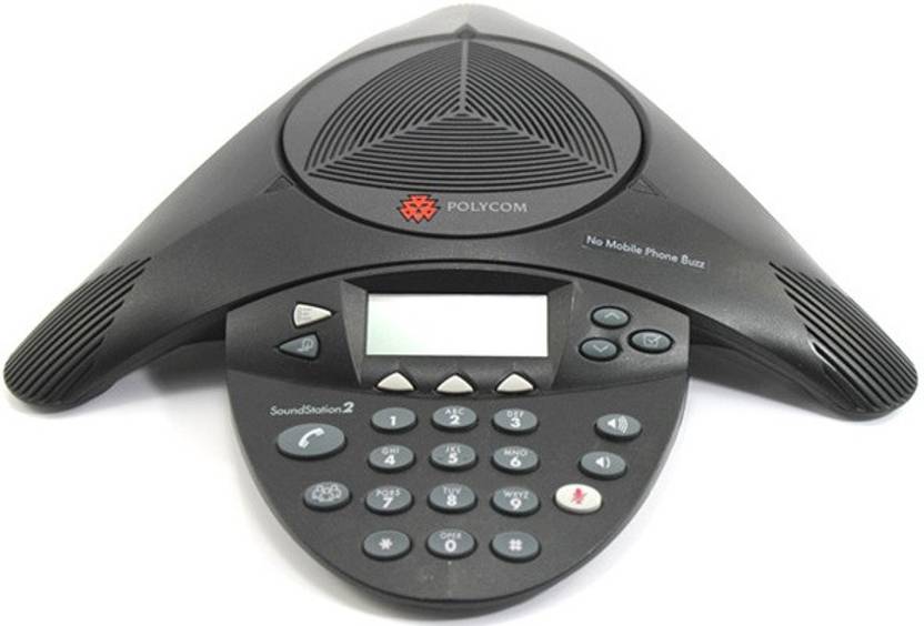 Polycom Sound station-2 Non-Expandable Cordless Landline Phone with ...
