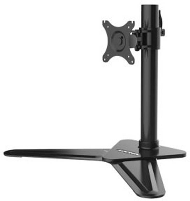 rife Single LCD Computer Monitor Free-Standing Desk Stand Adjustable ...