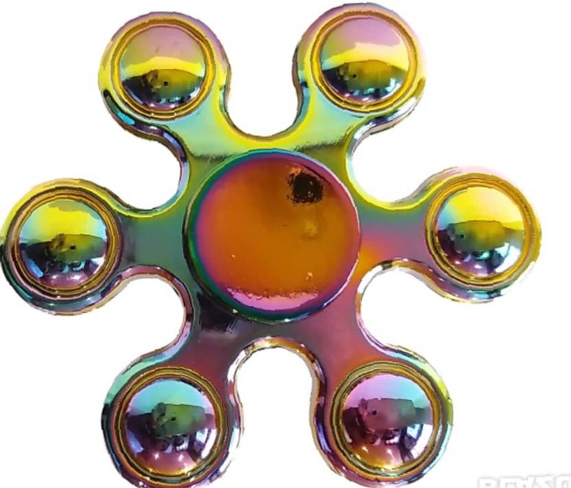 VICTORY Premium,Multicolor Metallic Finish Heavy Quality Metal Fidget ...