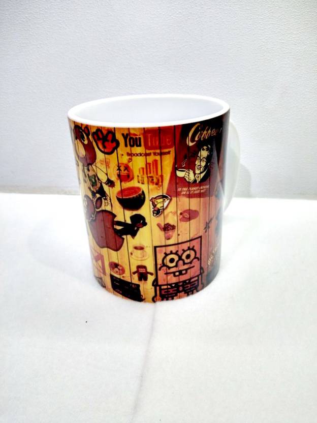Generic colourful star mug Porcelain Coffee Mug Price in India - Buy ...