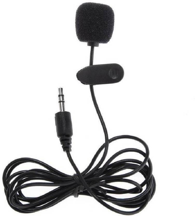Dice Mini Condenser Sound Microphone Mic with Clip and Foam Microphone ...