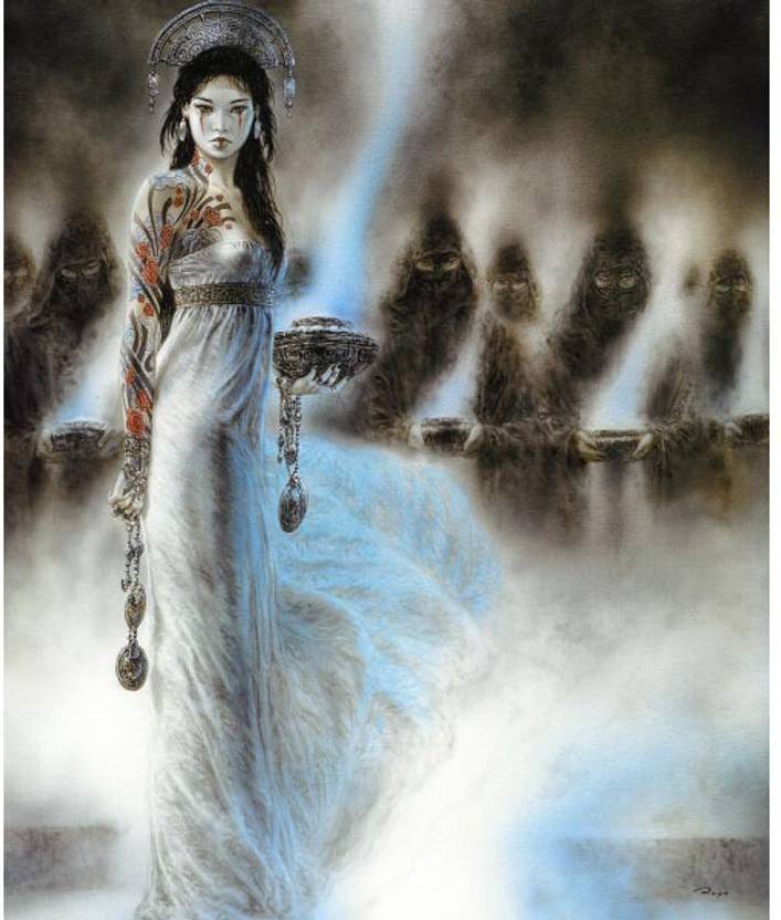 Wingage Luis Royo Paper Print - Abstract posters in India - Buy art ...