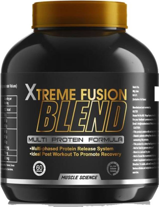 Muscle Science Xtreme Fusion Blend Protein Blends Price in India - Buy ...
