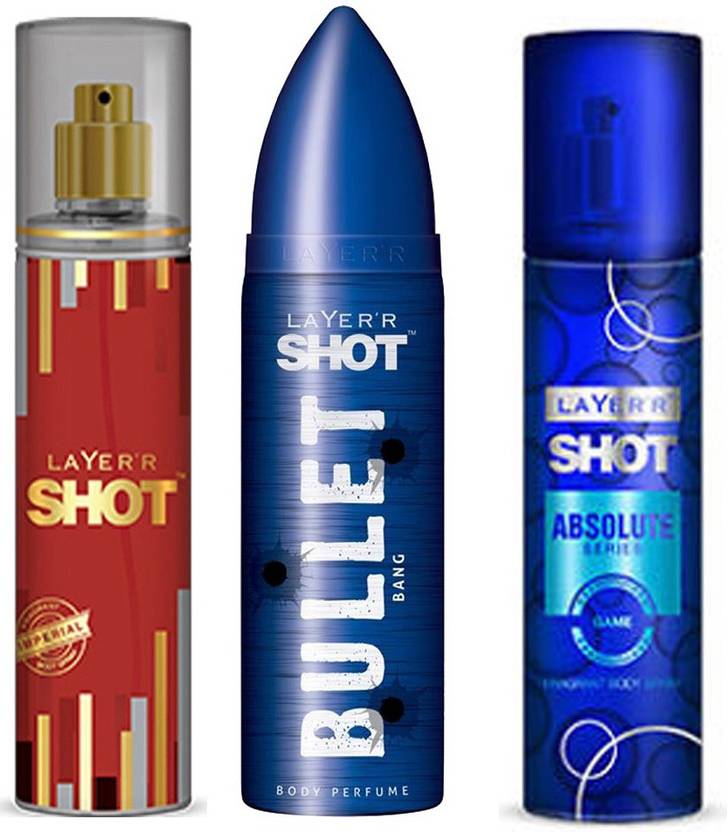 LAYERR SHOT IMPERIAL FRAGRANT BODY SPRAY + SHOT ABSOLUTE SERIES GAME ...