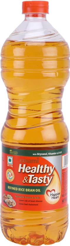 EMAMI Healthy & Tasty Refined Rice Bran Oil Plastic Bottle Price in India - Buy EMAMI Healthy ...