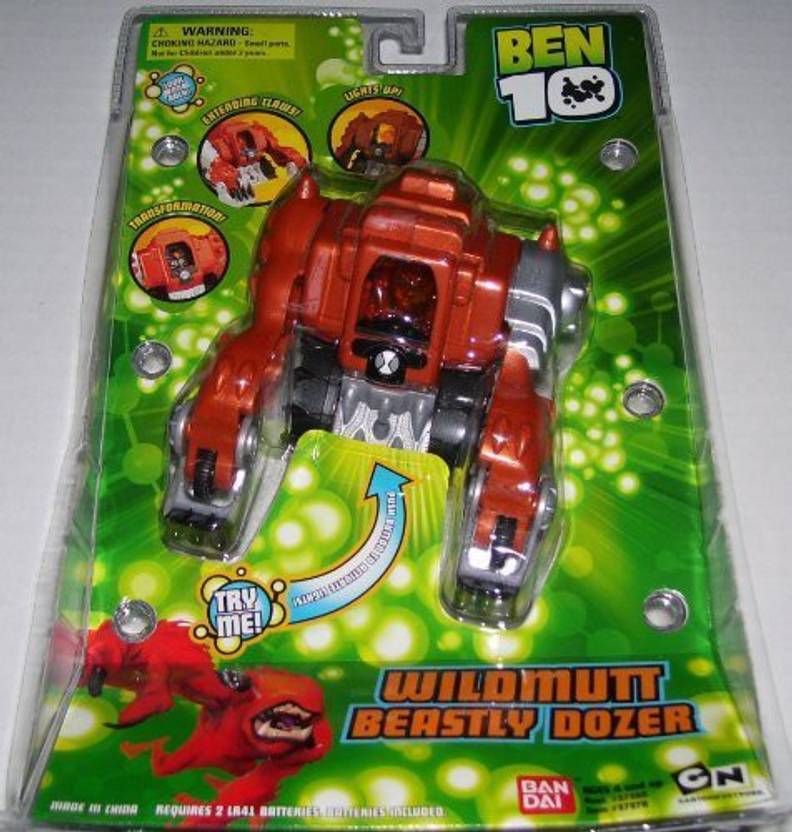 Cartoon Network Ben 10 Ten Wildmutt Beastly Dozer Ben S Alien Cruiser ...
