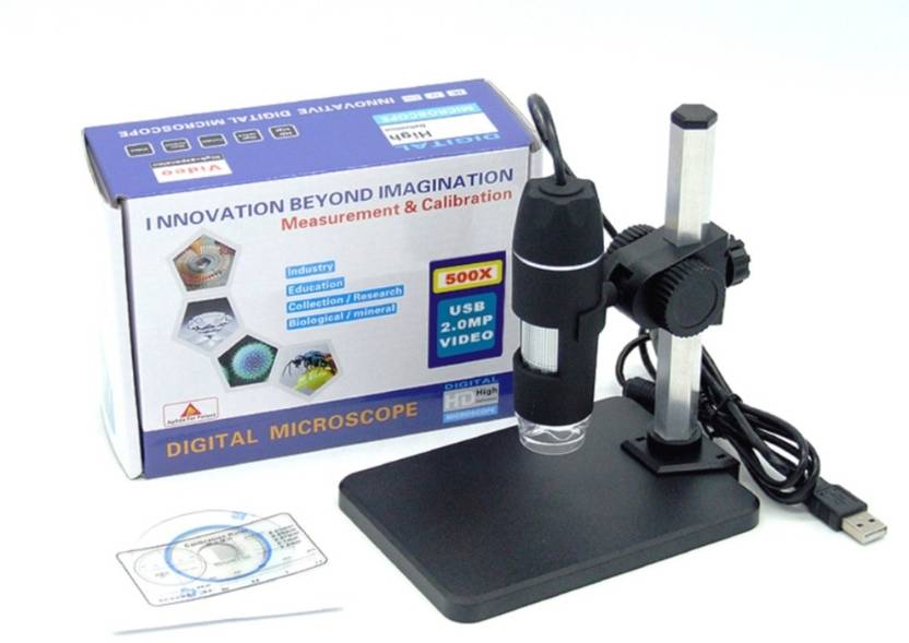 VTECH 1 to 500x continuous zoom USB Digital Microscope + stand for ...