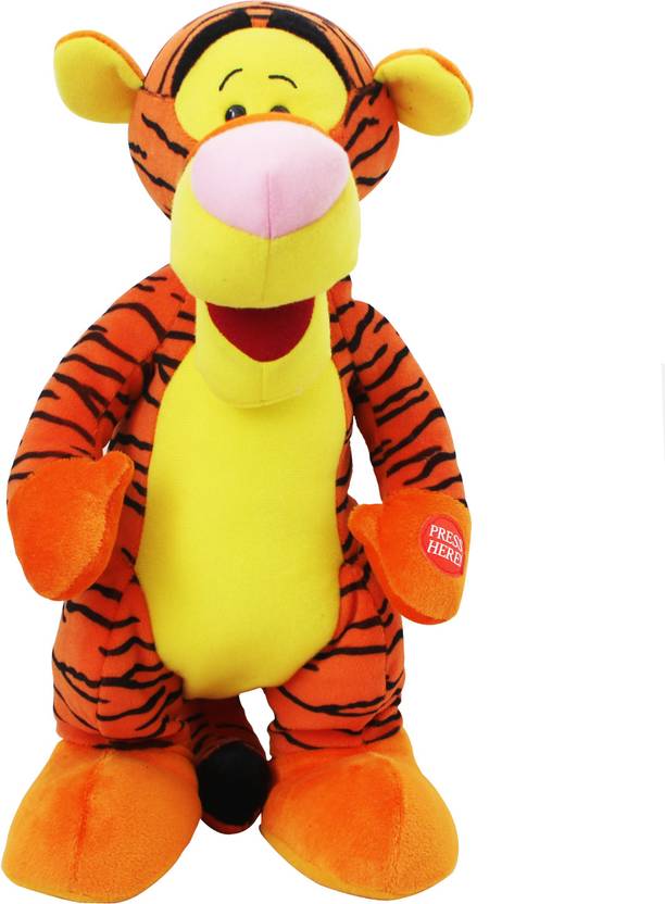 DISNEY Plush - B/O Bouncing Tigger - 12 inch - Plush - B/O Bouncing ...