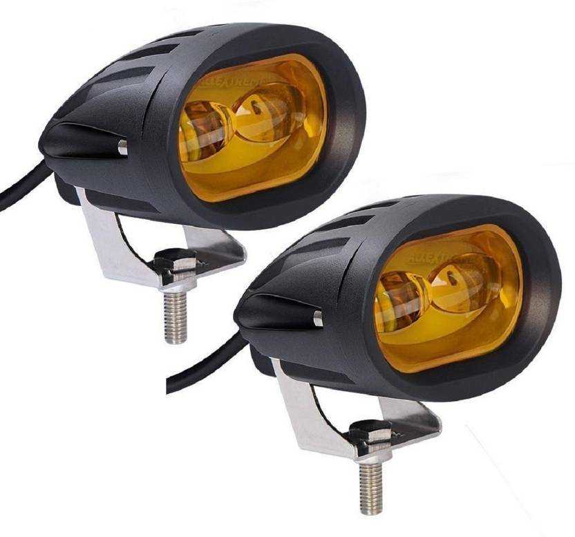 ALLEXTREME 2 LED 20W Oval Projector Fog Light Auxiliary Spot LED Light ...