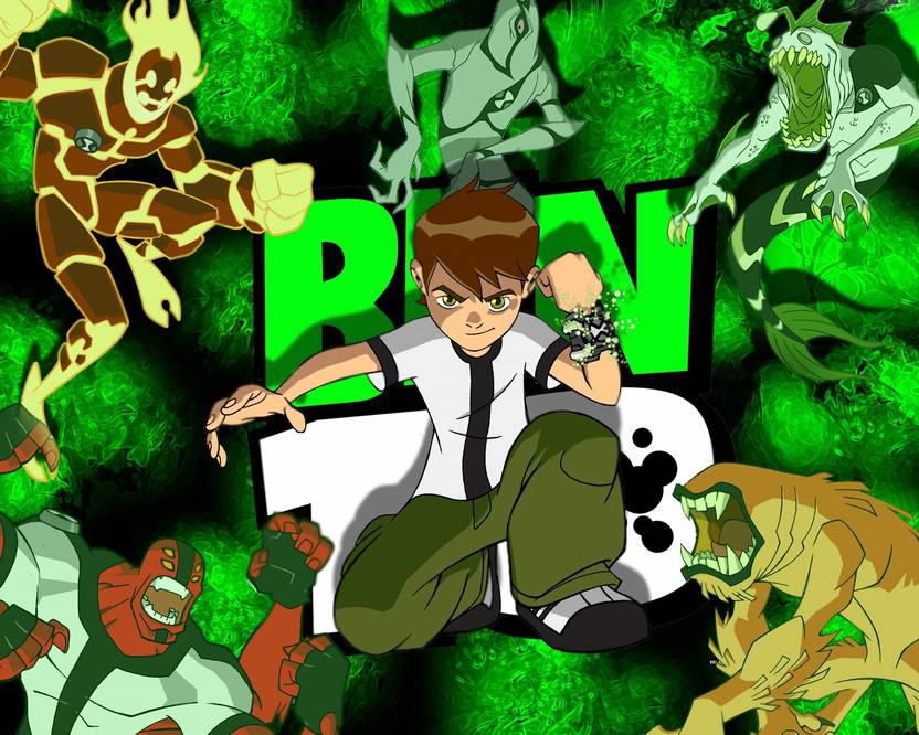 Ben 10 Animation Poster Paper Print - Animation & Cartoons posters in ...