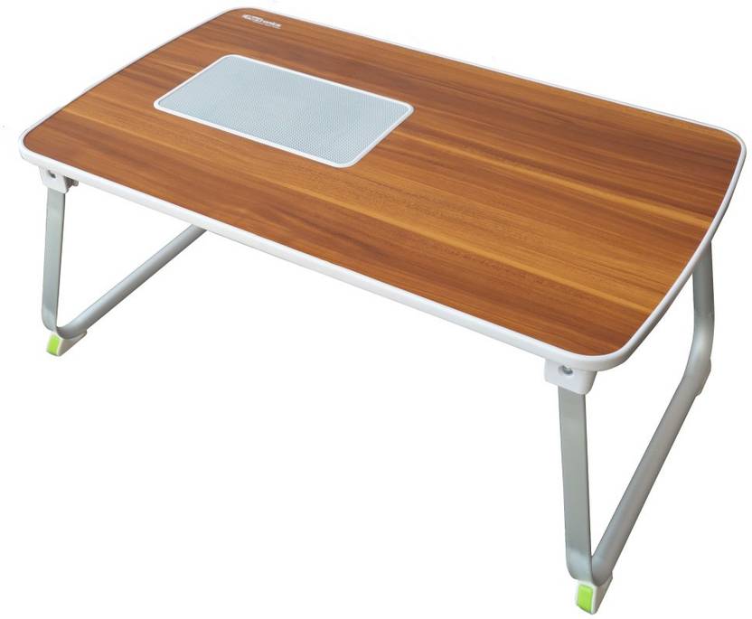 Portronics Mybuddy L Por-833 Wood Portable Laptop Table Price in India ...