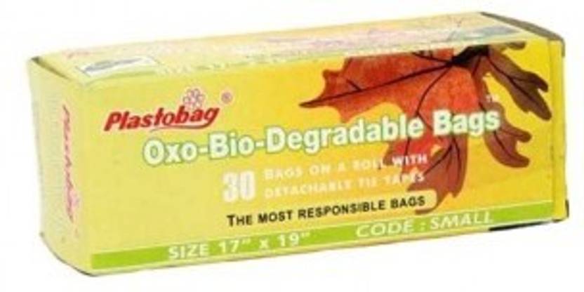 Plastobag Oxo-Bio-Degradable Small Garbage Bag Price in India - Buy ...