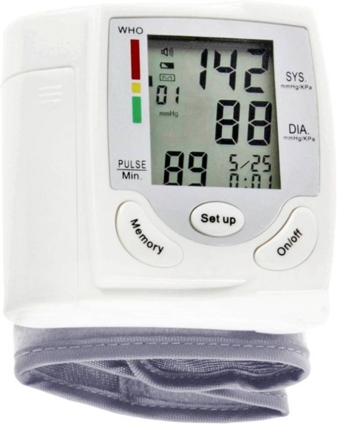 Nucarture Automatic Digital Pulsometer Wrist Cuff Blood Pressure ...