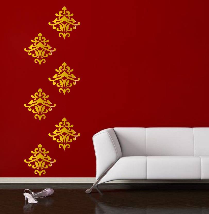STICKER STUDIO 30 cm Wall Sticker (sathiya motif,Surface Covering Area ...