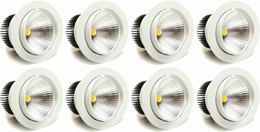 FOS 15-Watt LED COB Downlight, 1650 Lumens, Neutral White 4000k (PACK ...