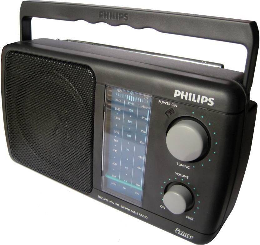 Philips Radio DL225/94 with MW/SW/FM Bands,450mW RMS Sound output ...