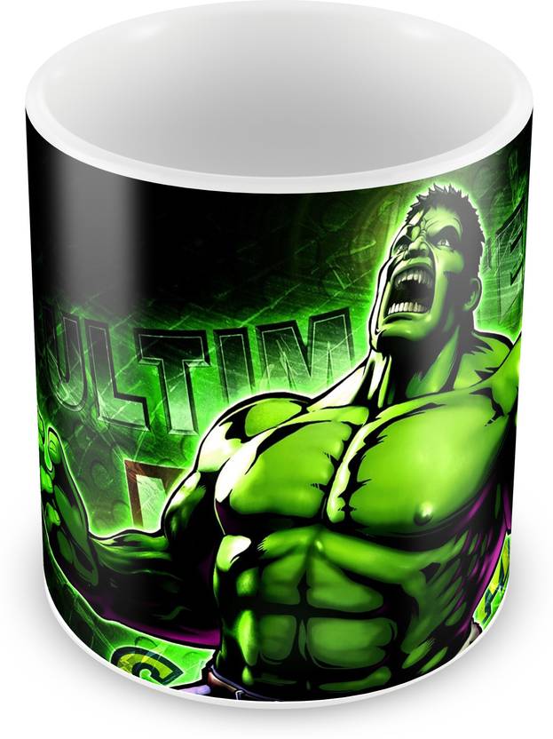 CREATIVE Hulk Comic Character Ceramic Coffee Mug Price in India - Buy ...