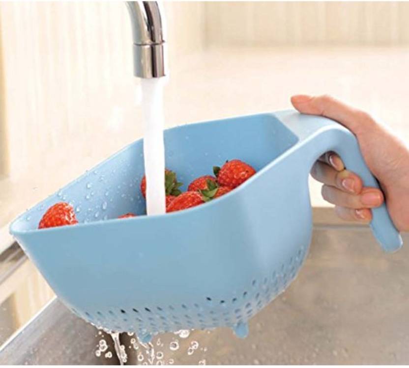 Smartcraft Smartcraft Square Shaped Kitchen Colander Strainer with ...