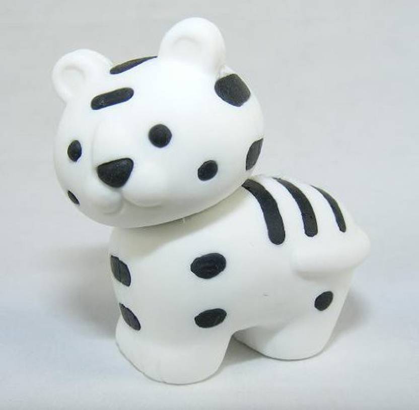 PencilThings Tiger Japanese Erasers. 2 Pack. White - Tiger Japanese ...