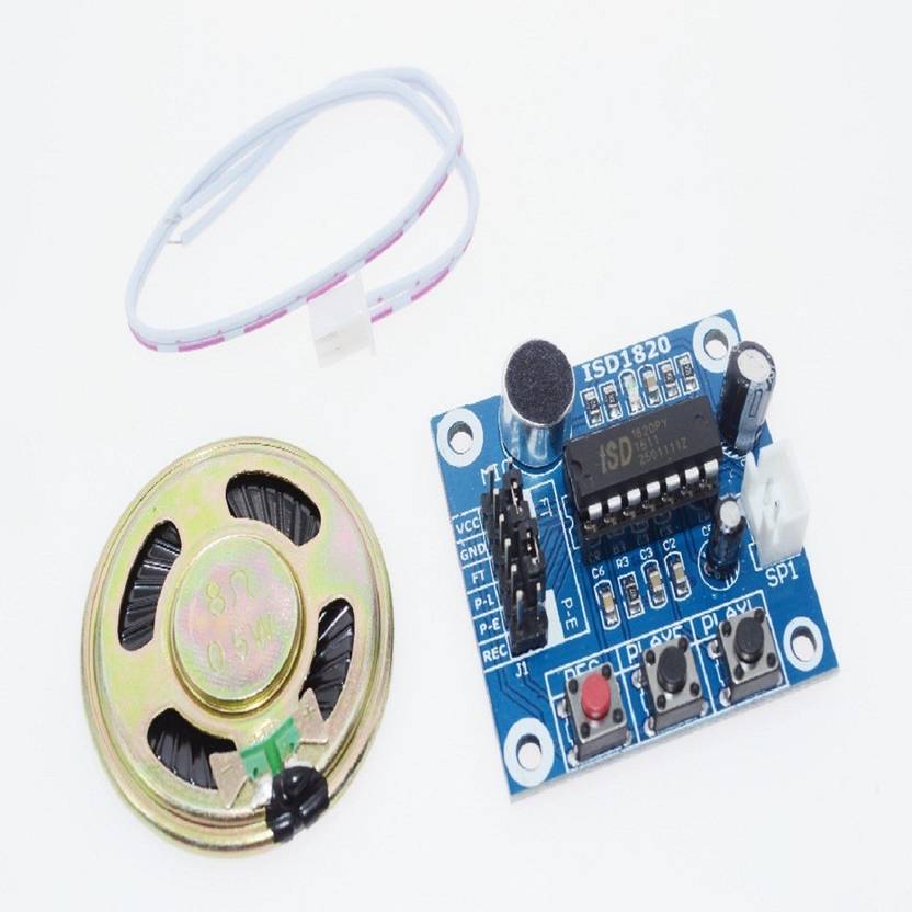 TechWiz ISD1820 ISD1820 Sound or Voice Board Recording Recorder ...