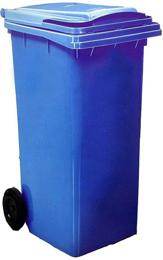 PUFFIN Nilkamal Big Garbage Waste Trash Bucket Dustbin With Lid And ...