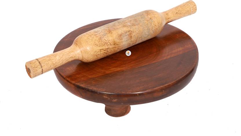 KDT Wooden Roti Maker Chakla Belan Rolling Pin & Board Price in India ...