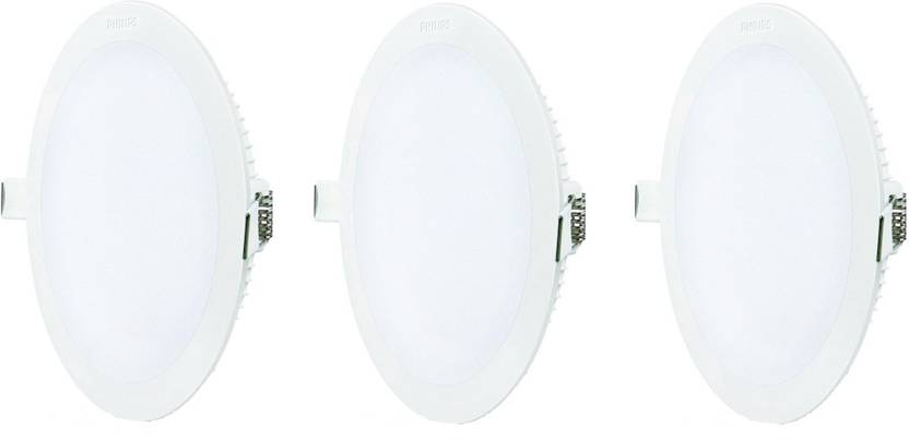 PHILIPS 22w round natural white 4000k led ceiling panel -03 Recessed ...