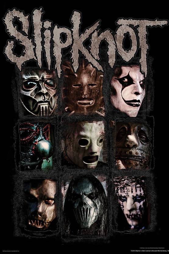 Wall Poster Slipknot Paper Print - Personalities posters in India - Buy ...