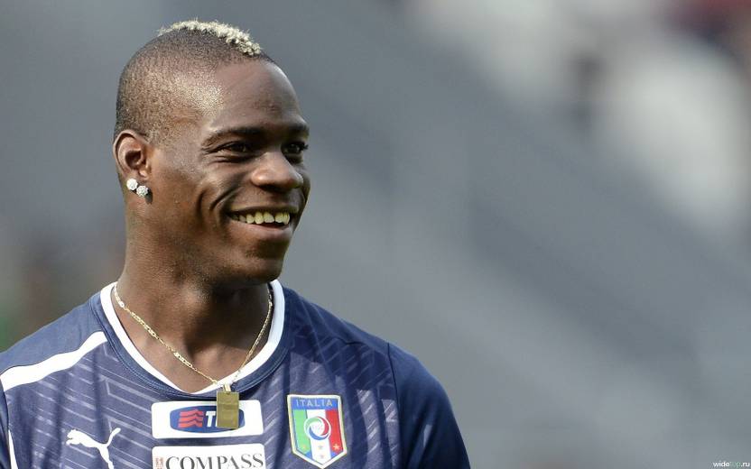 Sports Mario Balotelli Soccer Player HD Wall Poster Paper Print ...