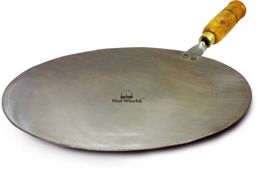 Vedworld Vedworld™ Iron DosaTawa FRY PAN Original Loha Iron Lokhand ...