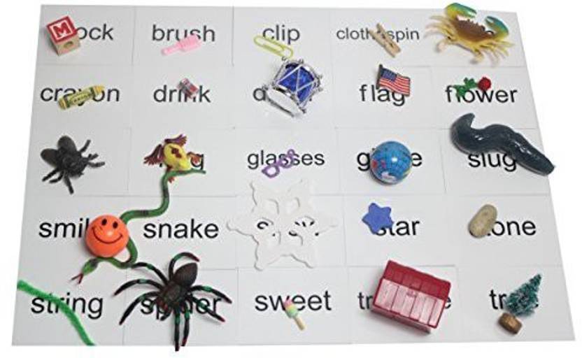 Generic Alphabet Object Set - Blends Words Alphabet Objects And Cards ...