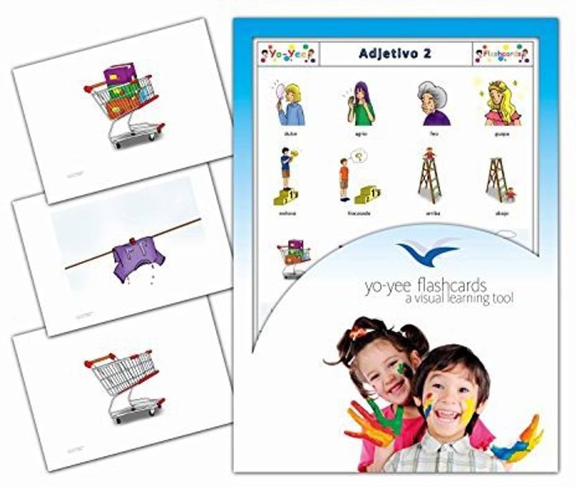 Generic Tarjetas De Vocabulario - Adjectives Flashcards In Spanish ...