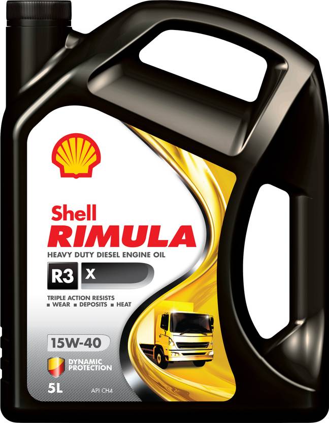Shell Rimula R3X 15W-40 API CH4 Heavy Duty Engine Oil Price in India ...