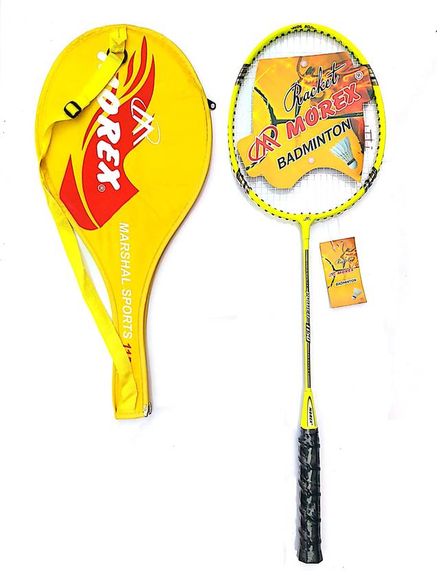 Morex Ultra Power 1150 Good Quality Badminton Racket Yellow Strung ...