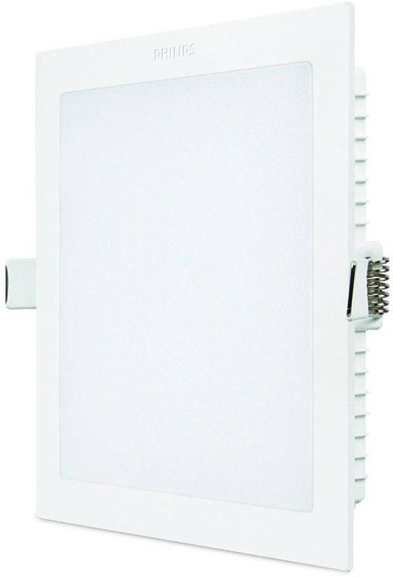 PHILIPS 15w square white 6500k led ceiling panel pack of-01 Recessed ...