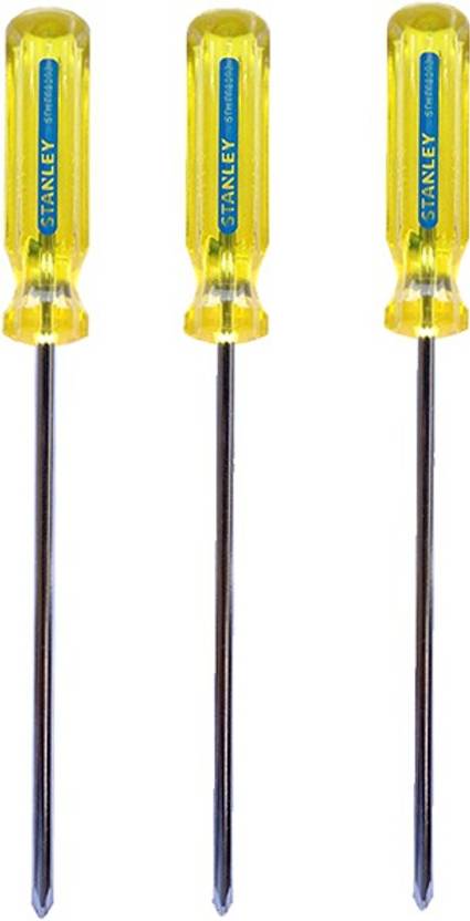 STANLEY STHT73073 STAR(PHILLIPS) SCREWDRIVER PACK OF 3 WITH MAGNETIC ...
