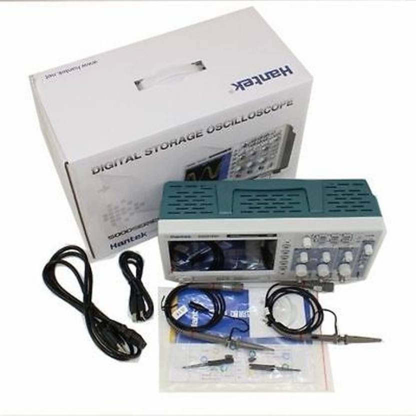 Hantek DSO5102P 100Mhz 2CH 1GSa/s oscilloscope scope digital dso probe ...