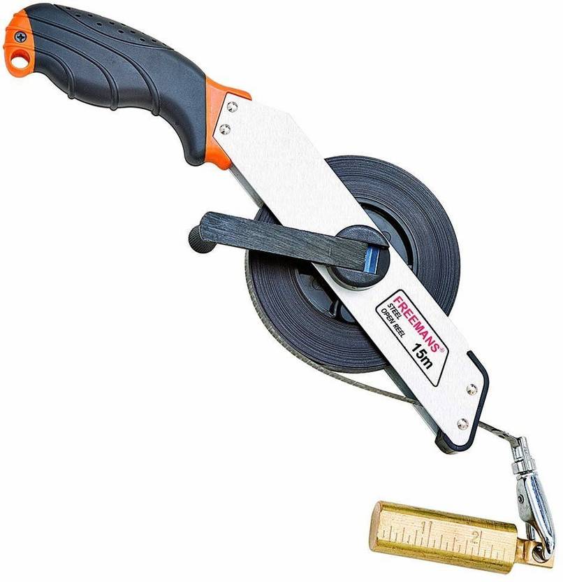 FREEMANS Stainless Steel 15m Oil Dip Tape Measurement Tape Price in ...